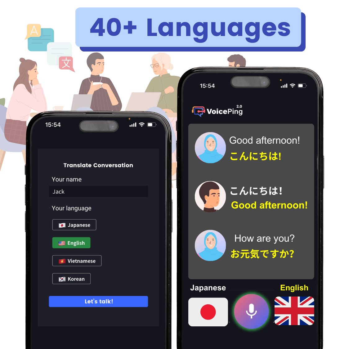 Real-time AI translation Business Meetings & International Events ...